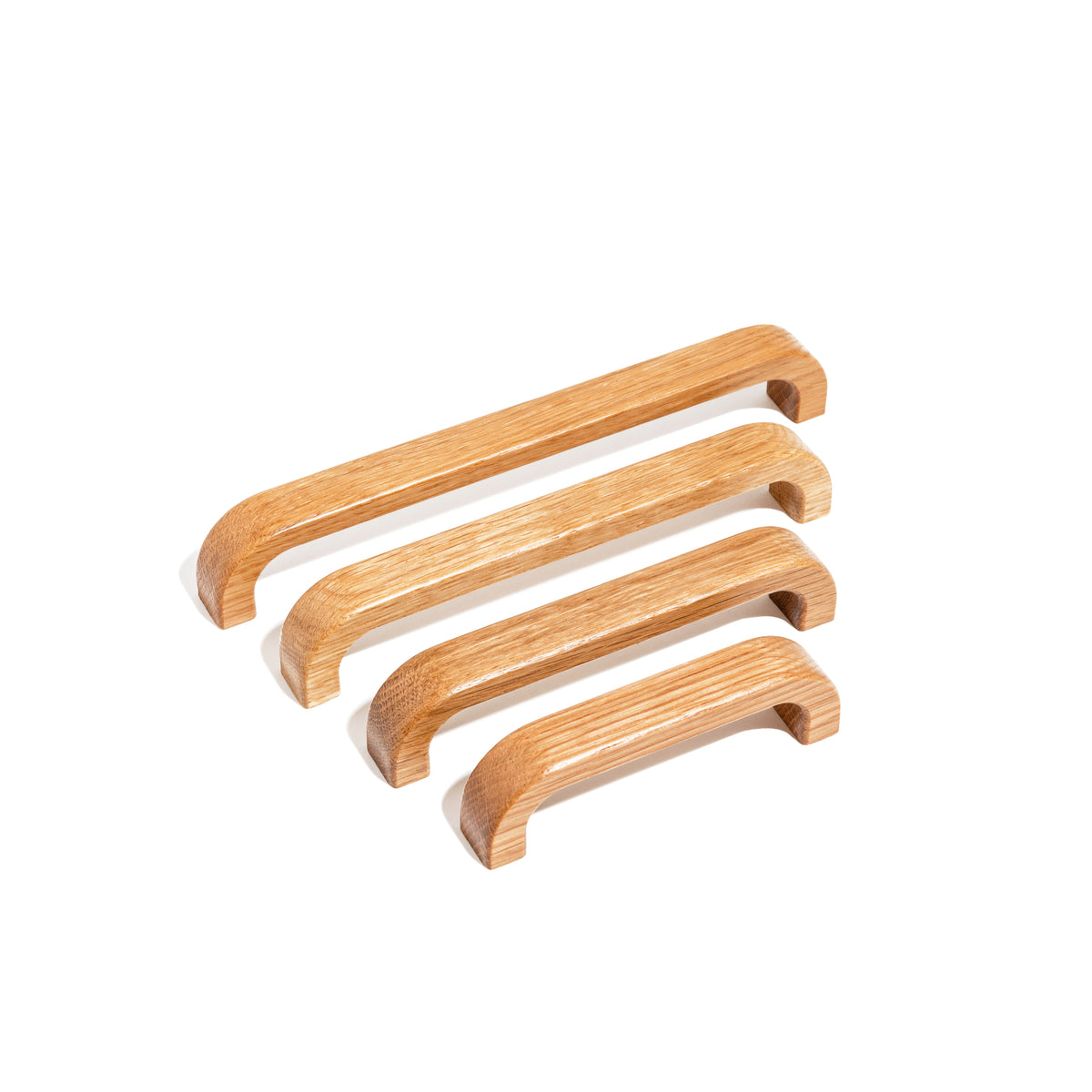 C222 - Oatley D Pull Timber Cabinet Handle – Handle House