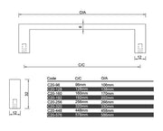 C20 - Melbourne Bar Cabinet Handle – Handle House