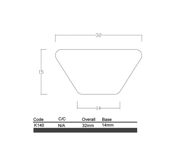 K140 - Cooktown Knob – Handle House